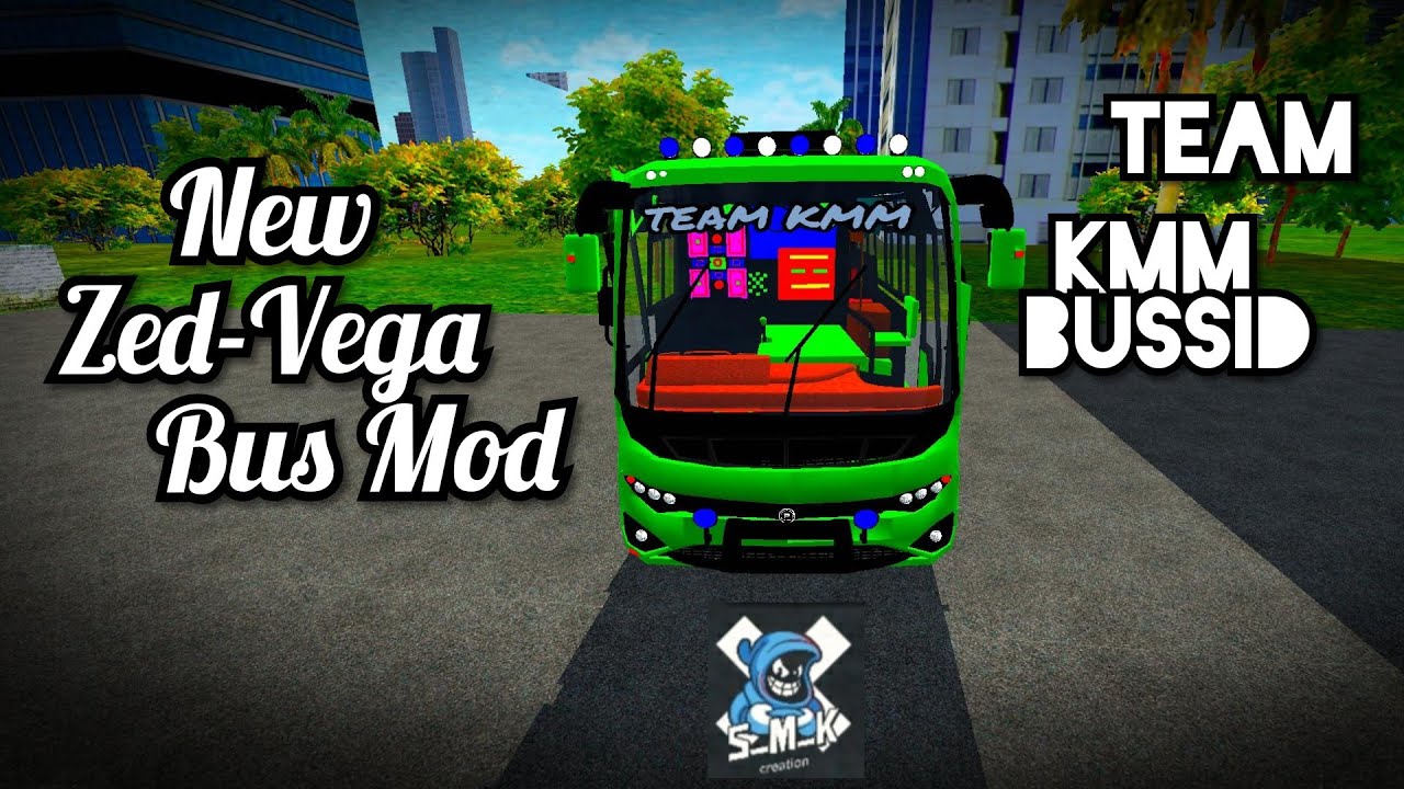 New Zed Vega Bus Mod Team KMM Bus Simulater Indonesia - YouTube