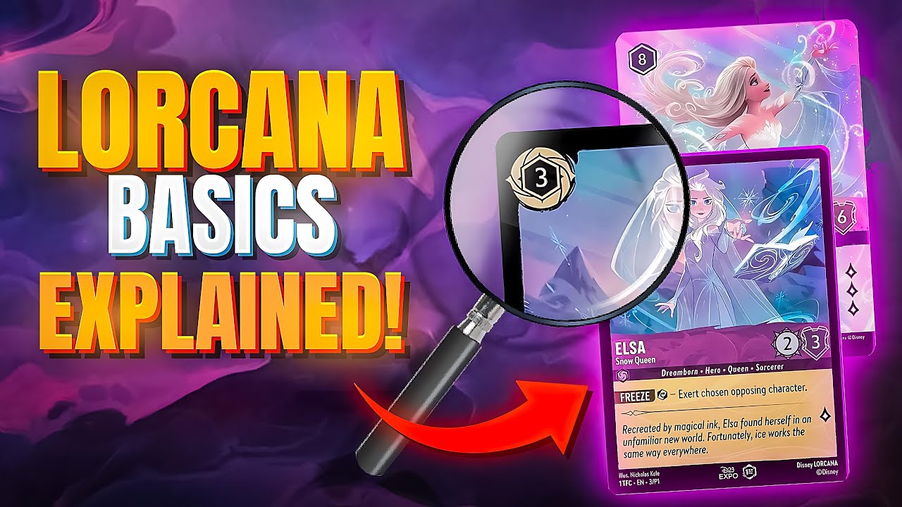 The Card Basics - How to Play Disney's Lorcana - YouTube