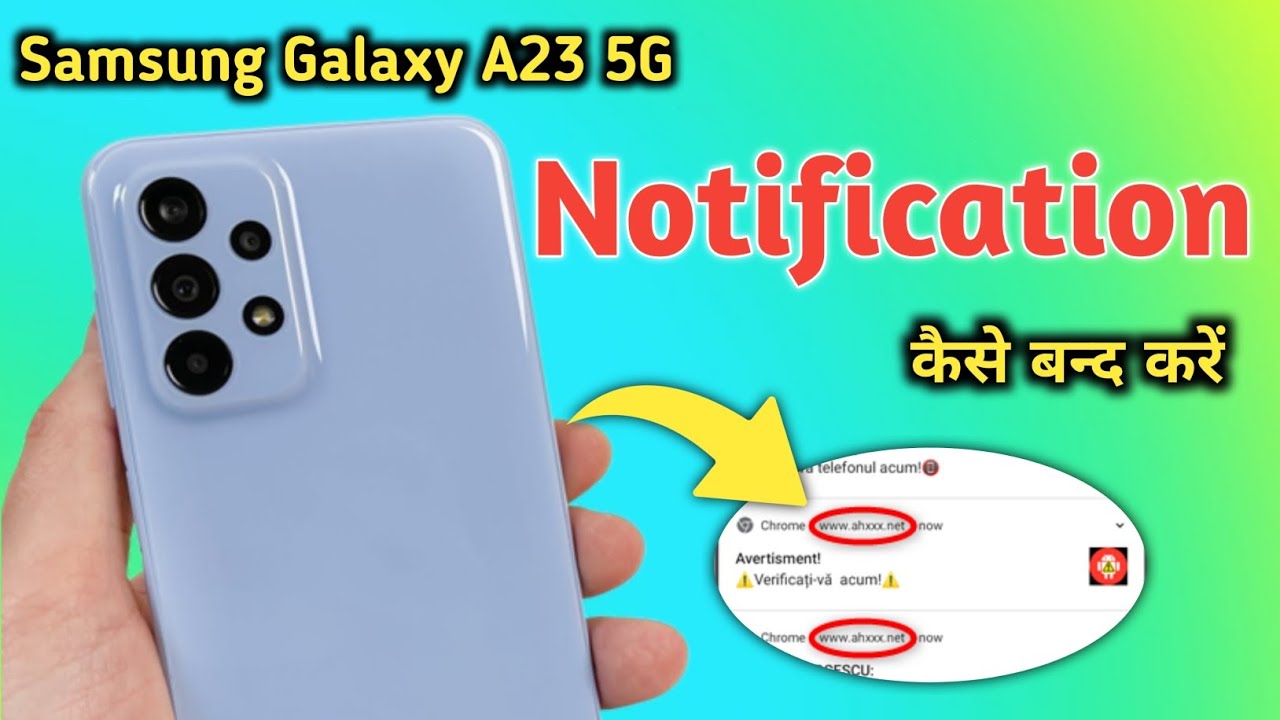 Samsung a23 5g Notification setting, How to show notification icon in ...
