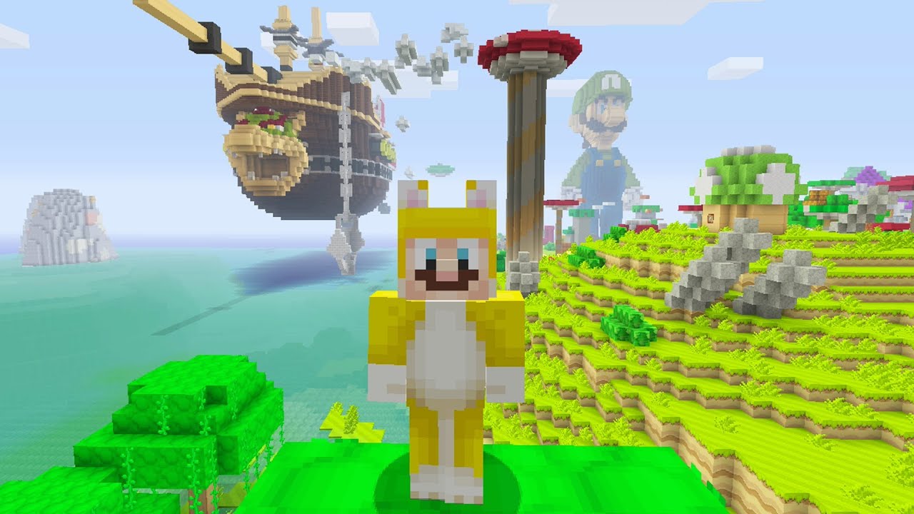 Minecraft: Super Mario Edition - Bowser's Airship {1} - YouTube