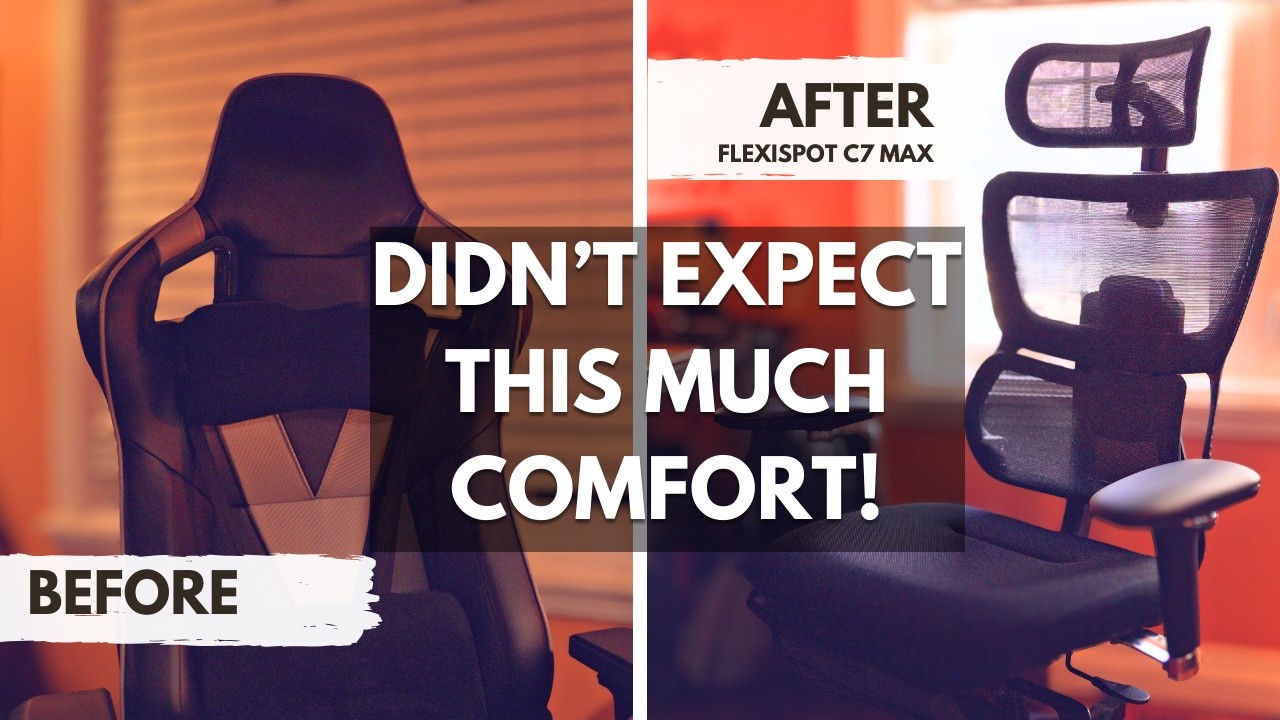 The Chair That Quietly Changed My Workspace | FlexiSpot C7 Max Review ...