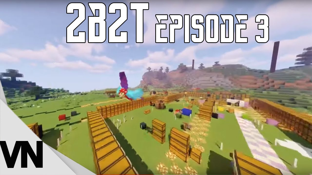 Minecraft 2B2T, The Stash!! Ep 3 - YouTube