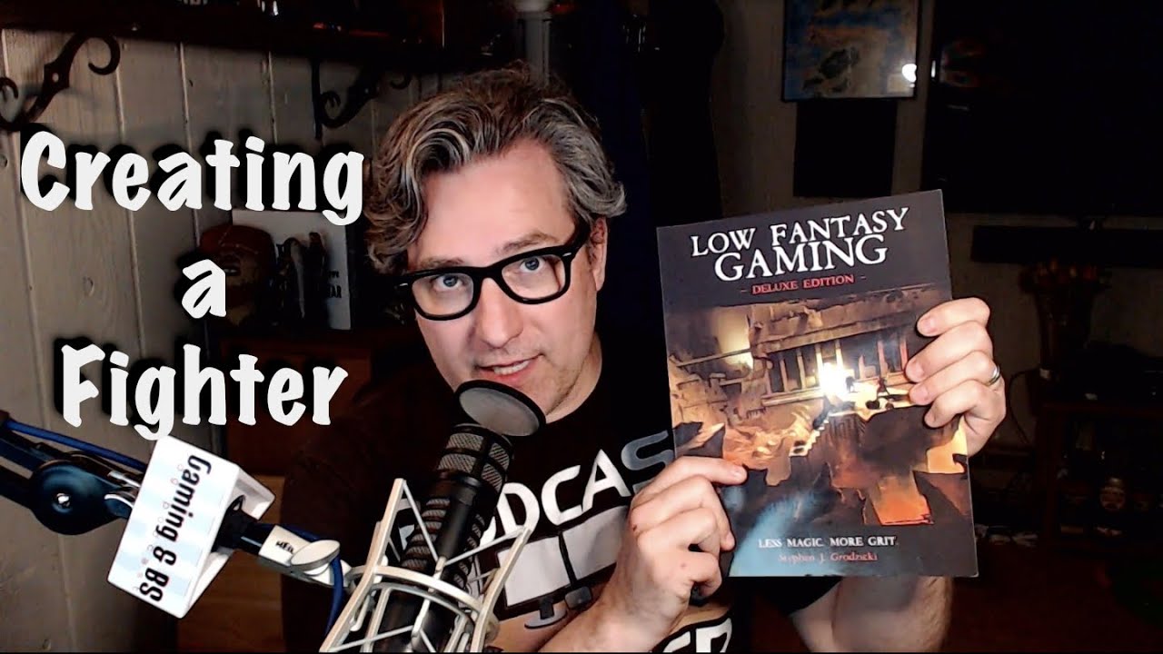 How to Create a Fighter in Low Fantasy Gaming RPG - YouTube