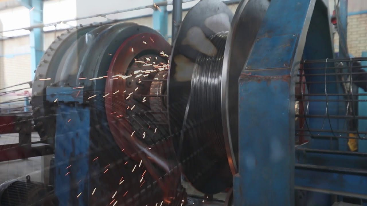 Spun Pile - Cage Welding - YouTube