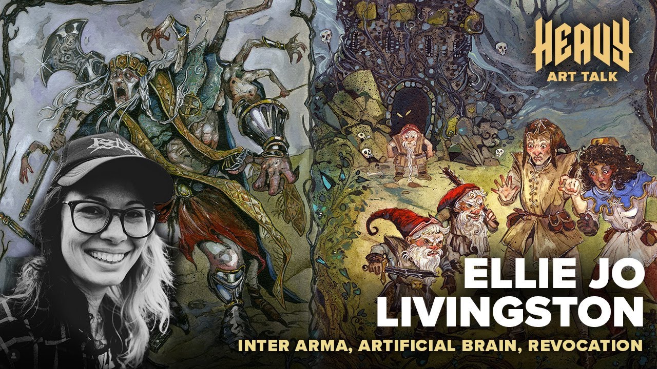 Heavy Art Talk Ep. 40: Ellie Jo Livingston (Inter Arma, Revocation ...