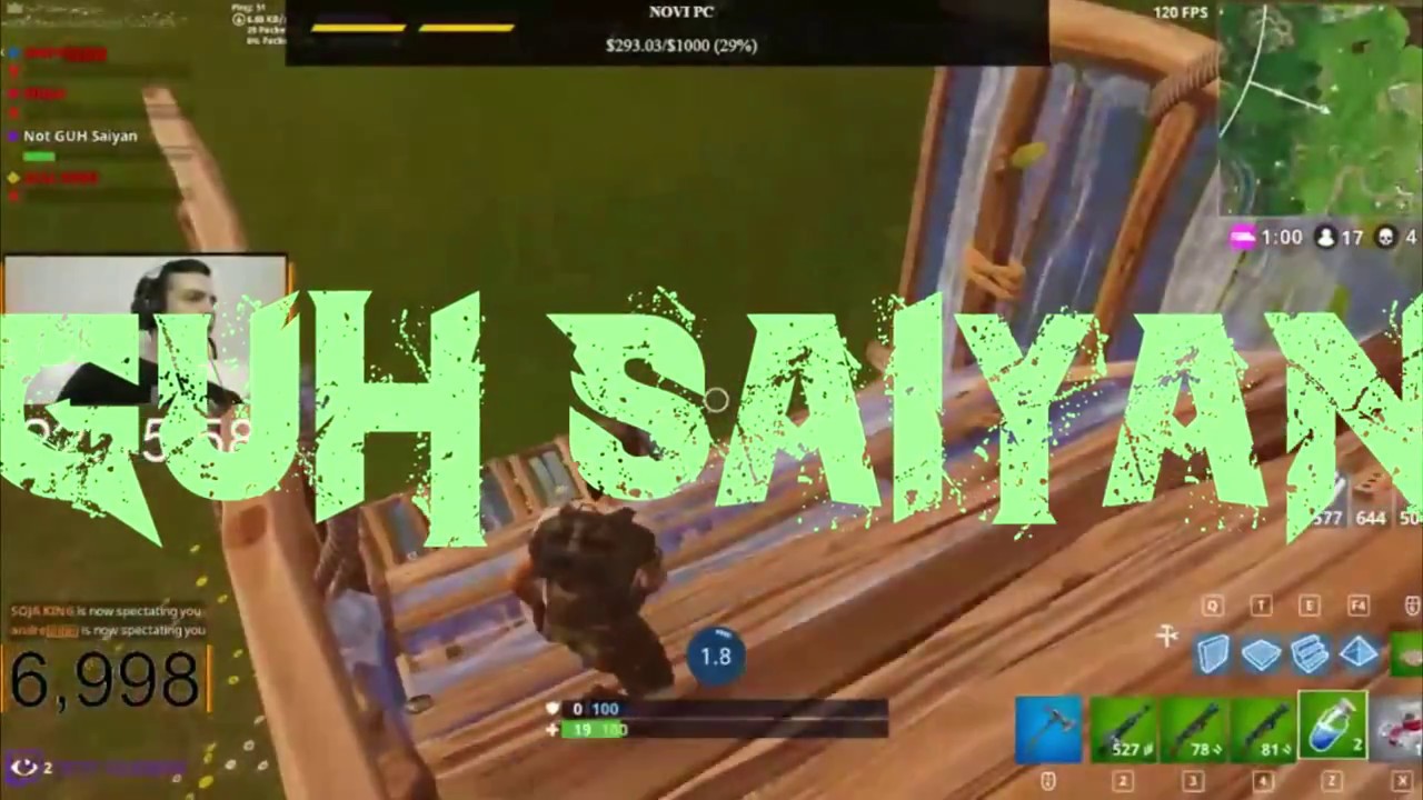 FORTNITE - Najbolji igrac na balkanu - GUH Saiyan - YouTube