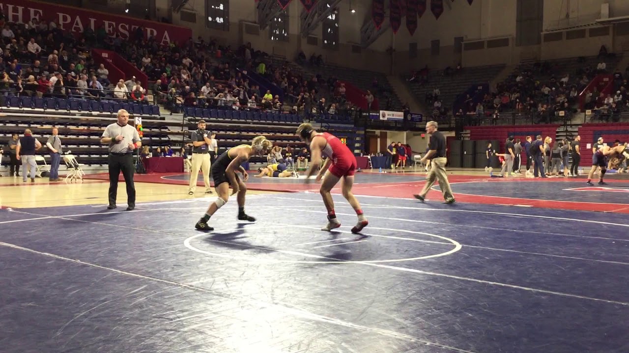 165 lbs: Brandon Levesque (SHU) vs Michael Elliot (AppSt) - YouTube