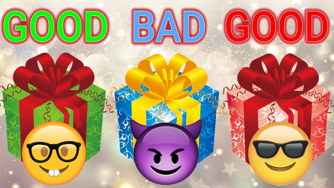 💚 CHOOSE YOUR GIFT #36 😜 GOOD VS BAD VS GOOD 🎁 ️ ESCOLHA UM PRESENTE ...
