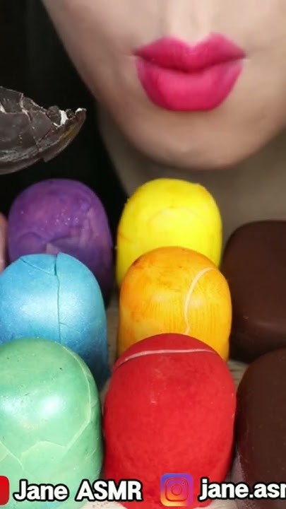Asmr Chocolate Marshmallow Ice Cream Mukbang 초콜릿 마쉬멜로우 아이스크림 먹방 Youtube