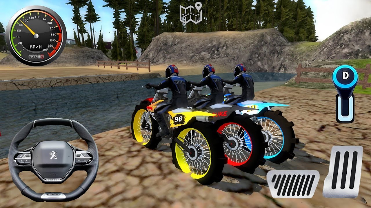 Motocross Bike Dirt Racing Simulator 3D - Off-Road Bike Stunt Driving ...