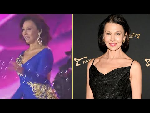 Anna Popek pokazała zgrabne łydki. Zatańczyła w mini na sylwestrze Telewizji Republika