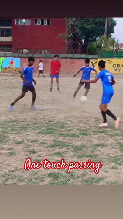 one touch passing 💞⚽💞 - YouTube
