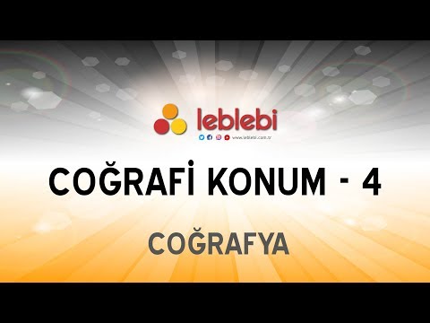 COĞRAFYA / COĞRAFİ KONUM - 4