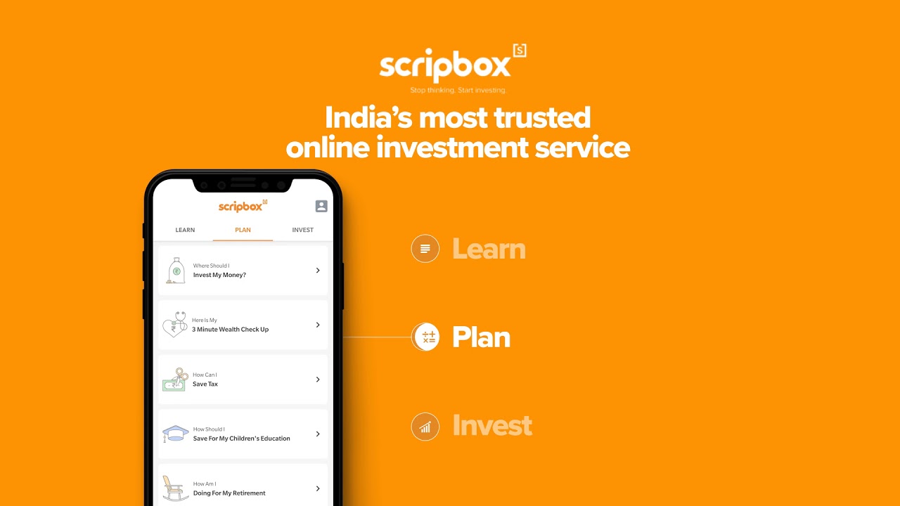 Learn, Plan and Invest for all your financial goals with Scripbox ...