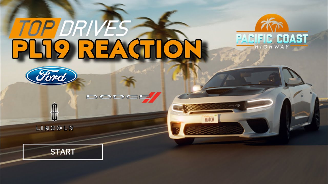 My REACTION To the NEW PL19 Update! (Top Drives) - YouTube