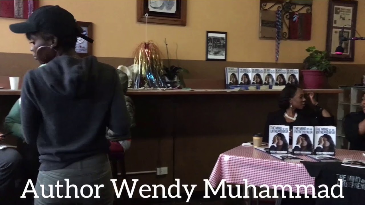 On set, Small Business Saturday, Mark Harris, Author Wendy Muhammad ...