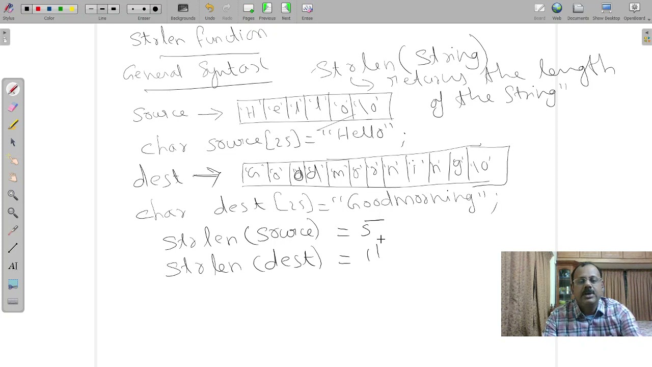 String Library Function Part 4 strlen Function YouTube String Library Function Part 4 strlen Function YouTube