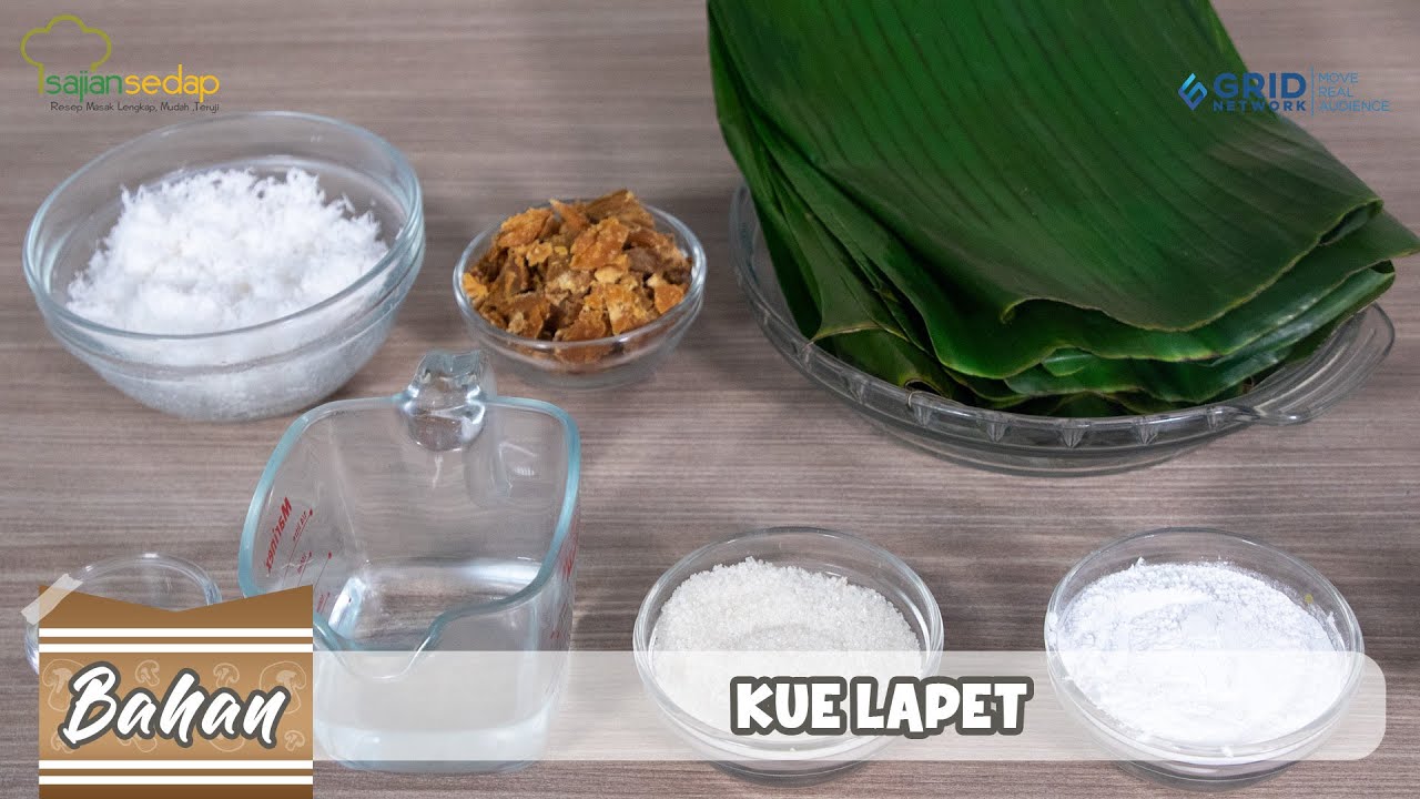 BAHAN KUE LAPET, KUE TRADISIONAL KHAS BATAK YANG SUPER NGANGENIN - YouTube
