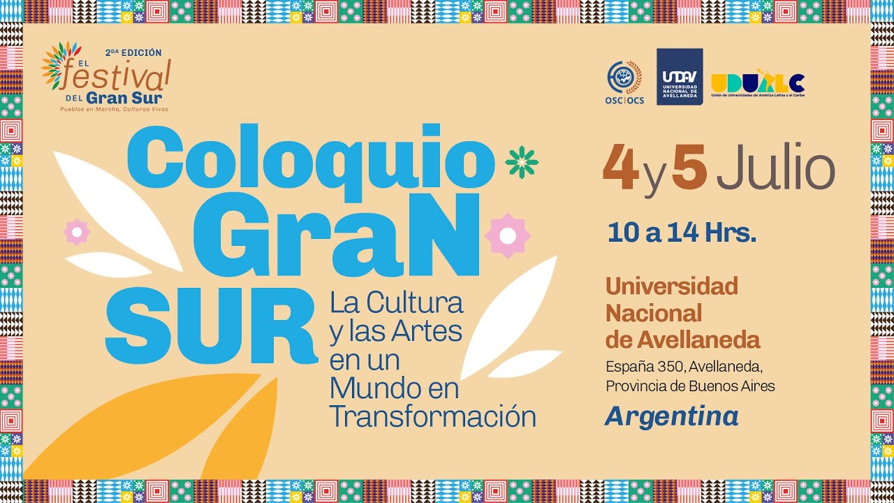 Coloquio Gran Sur - Apertura + MESA 1: Los desafíos geopolíticos del ...