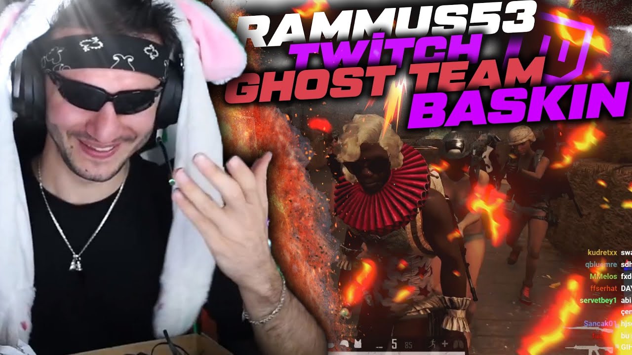 Rammus53 TWİTCH GHOST TEAM PUBG BASKINI ! RAMMUS53 SANA HUZUR YOK !!! - YouTube