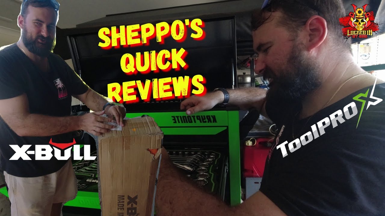 SHEPPO'S QUICK REVEIWS XBULL RECOVERY TRACKS AND TOOL PRO X TOOLS AND ...
