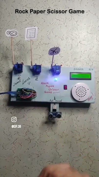 Hand Game 💡🫡🥳 Arduinoproject Shorts Viral Youtubeshorts Youtube
