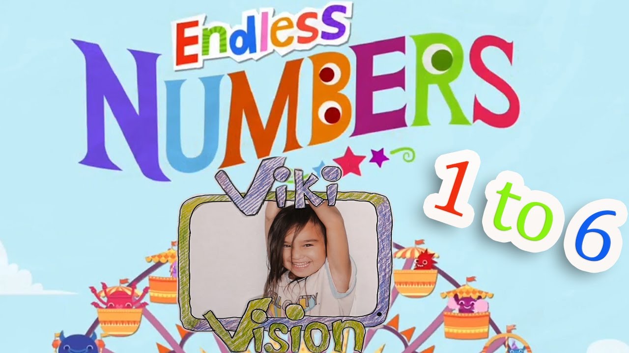Endless Numbers, 1 to 6 - YouTube