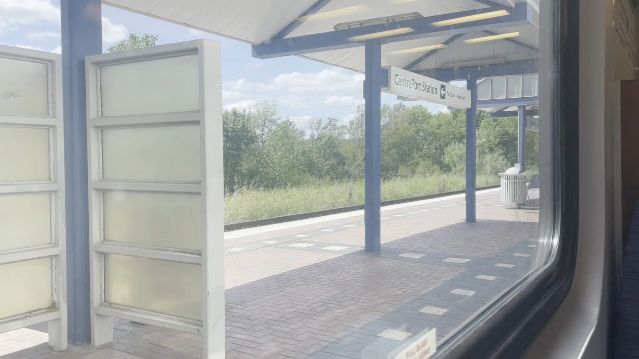 Trinity Railway Express: Riding Behind TRWX 569 (CentrePort/DFW Airport ...