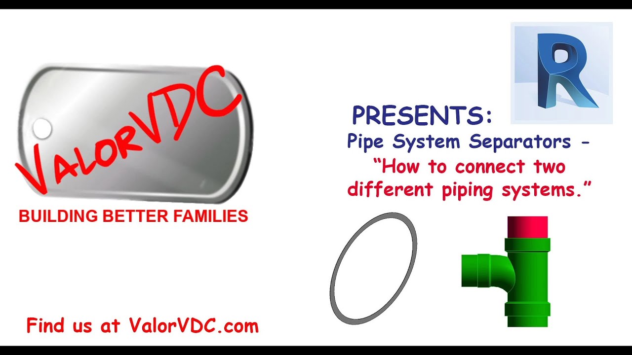 Revit Pipe Systems Separators - YouTube