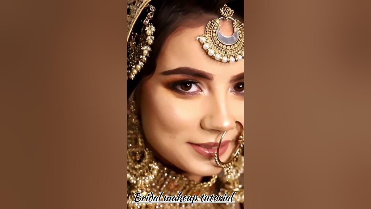 Muslim Bridal Makeup Tutorial ️😍🔥 Muslim Bridal Makeup Kaise Kare ️😍