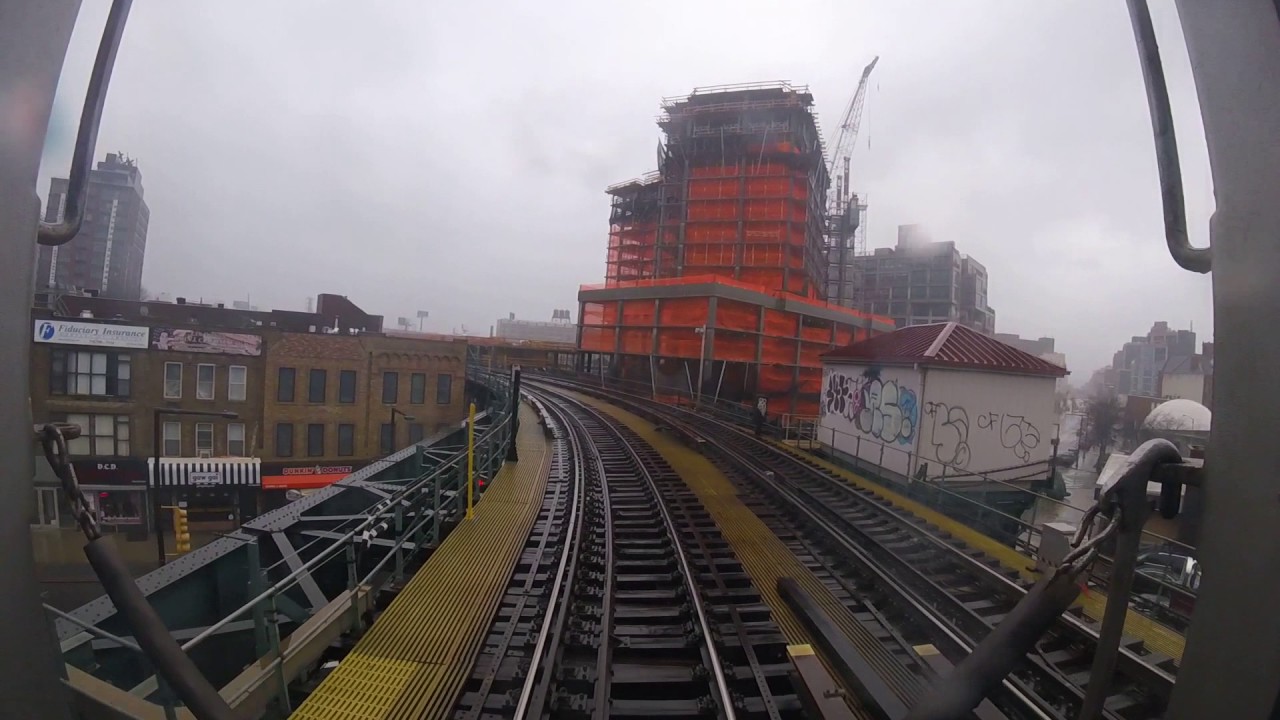 IRT Flushing Line: Flushing bound R62A (7) Local Train Rear RFW from ...