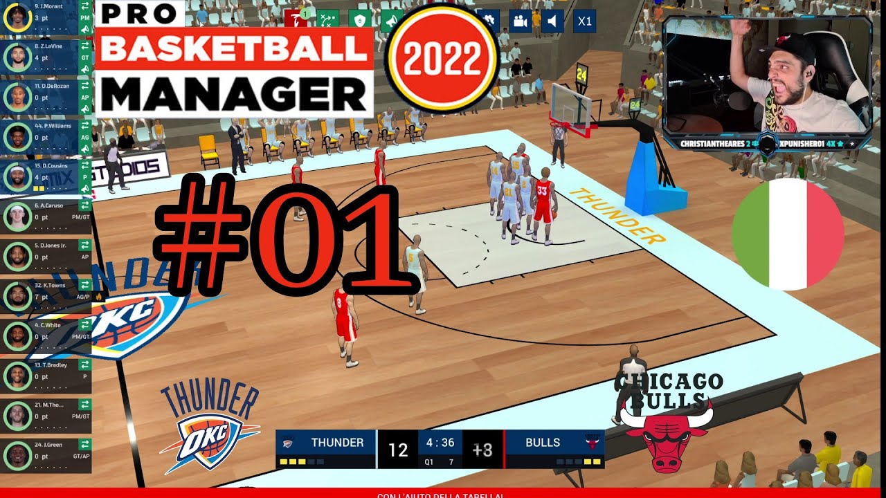 Pro Basketball Manager 2022🏀 - Ma che fomento!!!😍 #01 - PBM22 gameplay ...