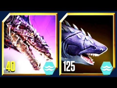 DUNKLEOSAURUS vs LEVEL 125 MEGALODON (JURASSIC WORLD) - YouTube