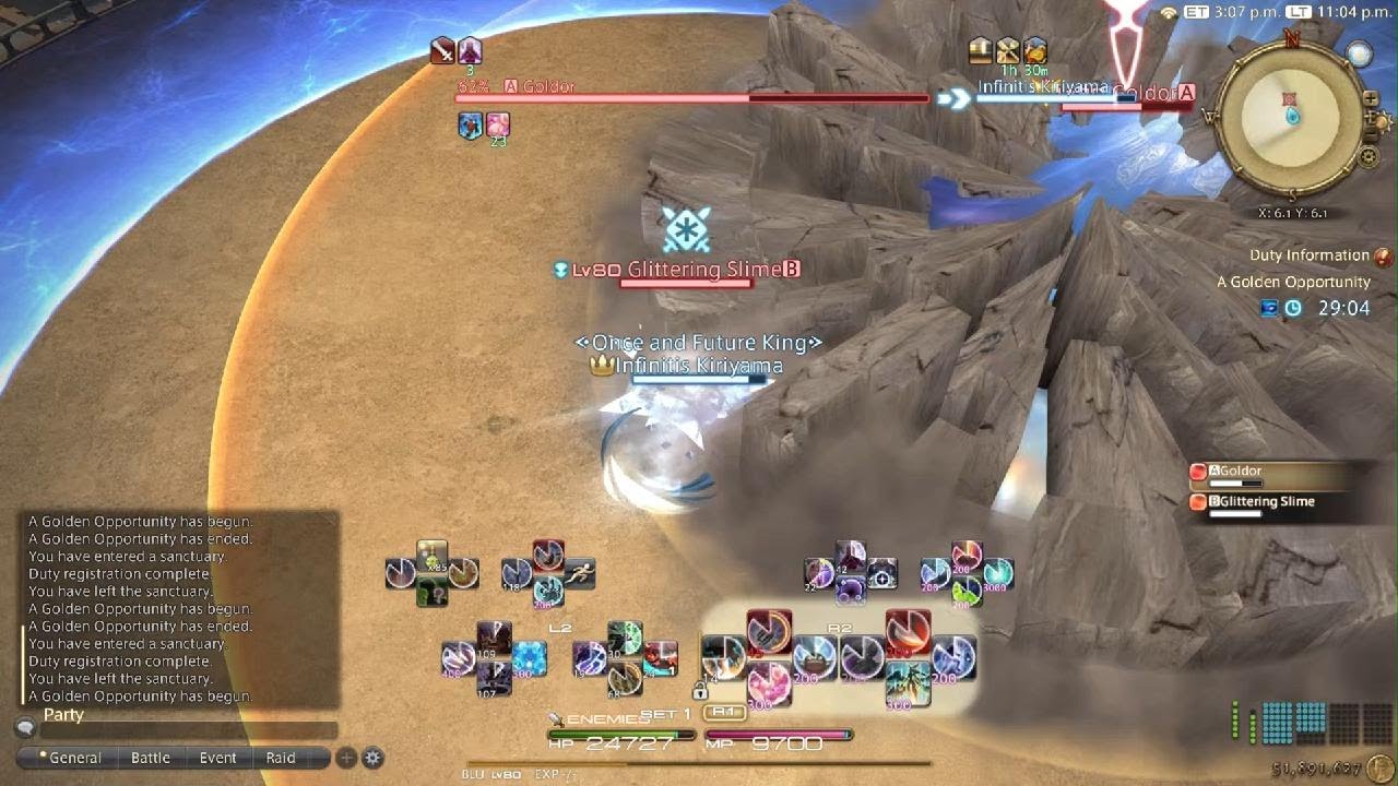 FINAL FANTASY XIV - Masked Carnivale Glitterier than Goldor - YouTube