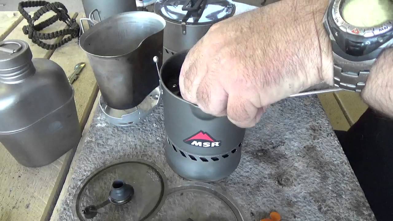 MSR Reactor Stove System - YouTube