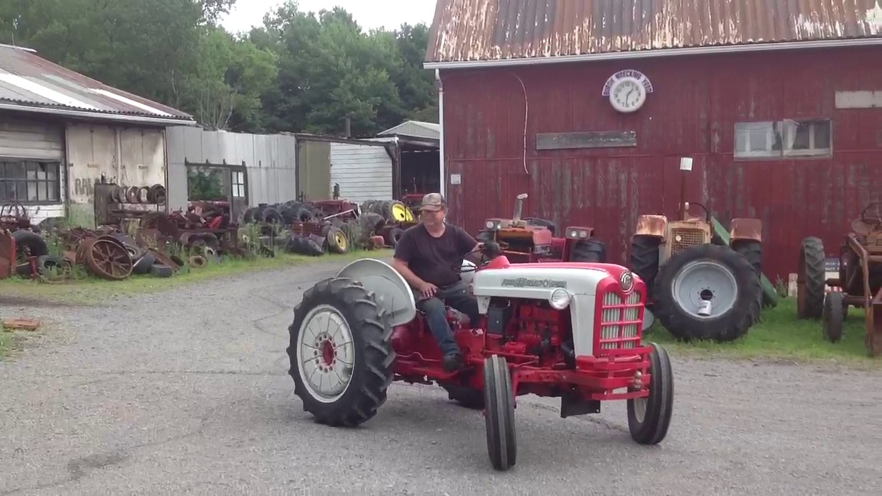 Ford 871 tractor video1 - YouTube