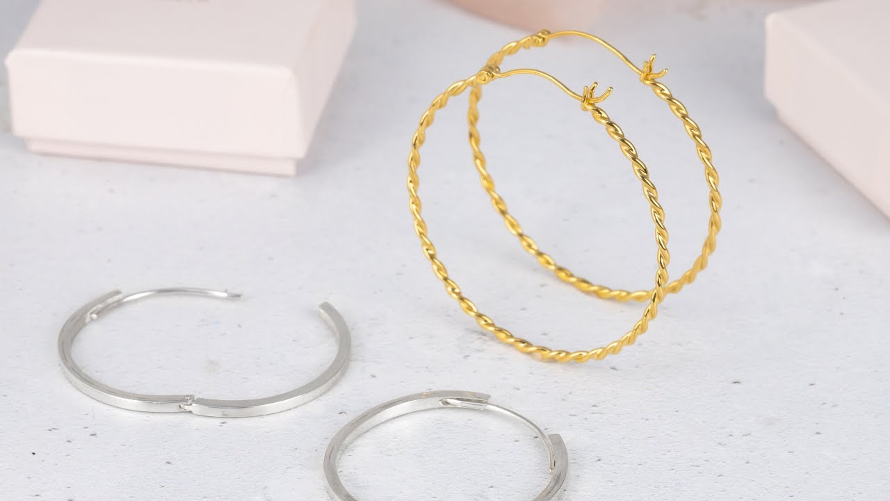 Creole Hinged Hoop Earrings Course (TRAILER) - Jewellery Making - YouTube
