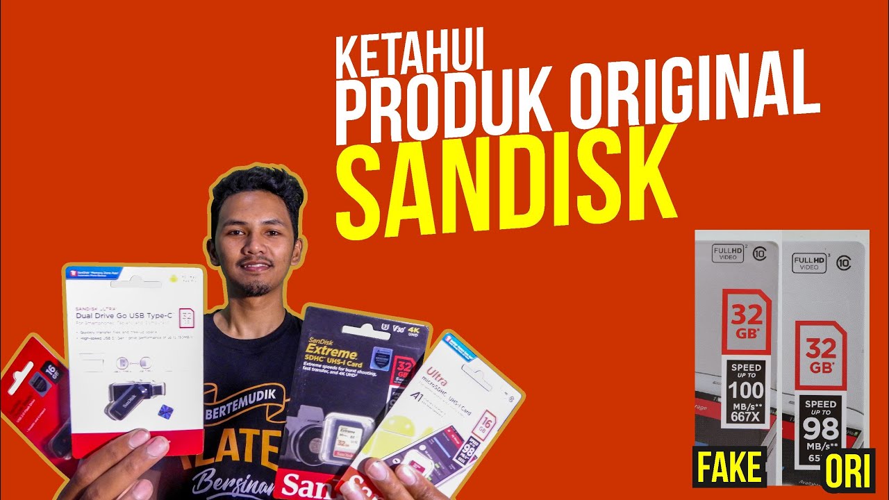 Review Produk Flashdisk, MicroSD & SDCard SANDISK ORIGINAL Distributor ...