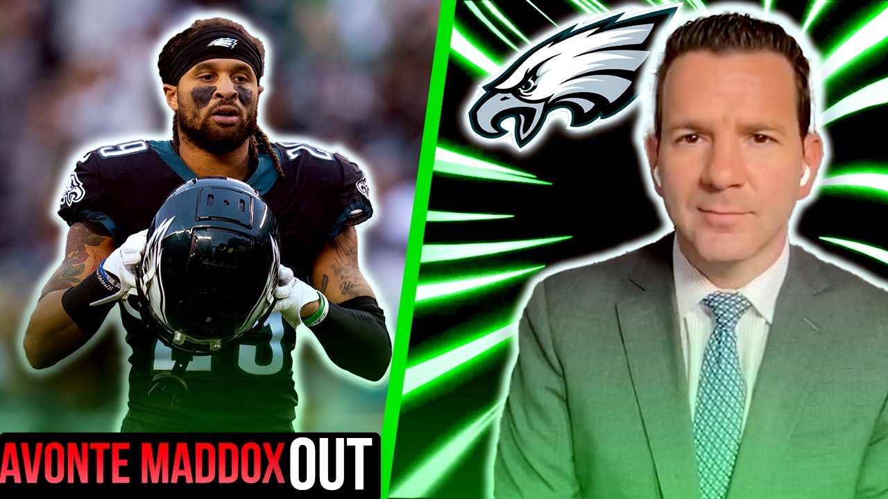Avonte Maddox DONE For The Year With Toe Injury - NFL Network's Ian ...