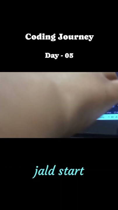 day5 of my coding journey (web development) #coding #engineering #day5 #minivlog #productive # ...