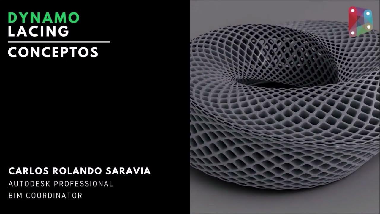 Curso Dynamo | Programación Visual y Diseño Paramétrico ¿Lacing? - YouTube