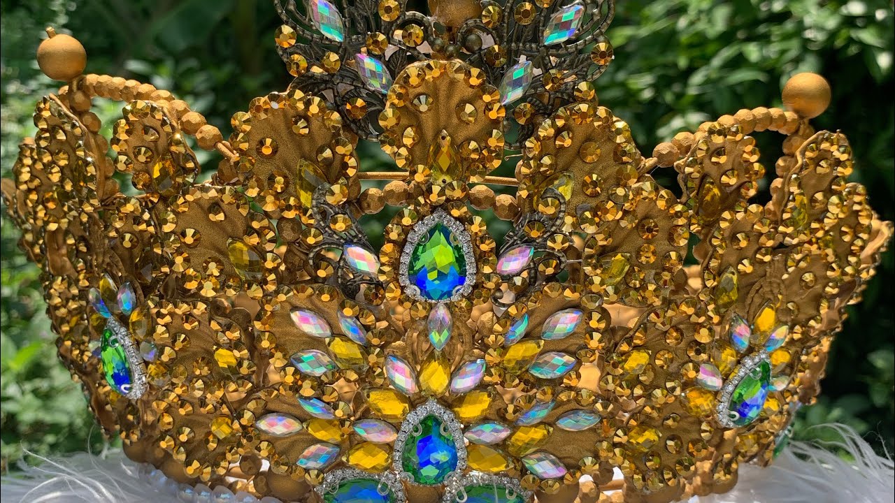 Gumawa ako ng DIY Crown na pang pageant #minivlog - YouTube