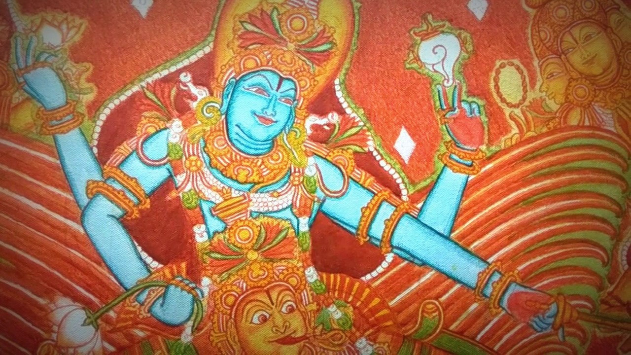 Hurry Hari - painting in process - YouTube