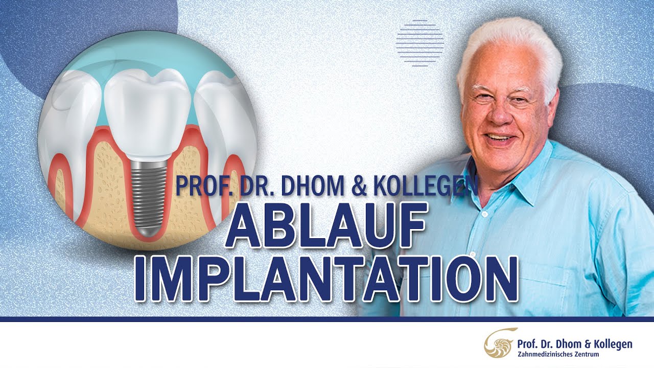 Wie kommt das Implantat in den Mund? Der komplette Ablauf einer ...