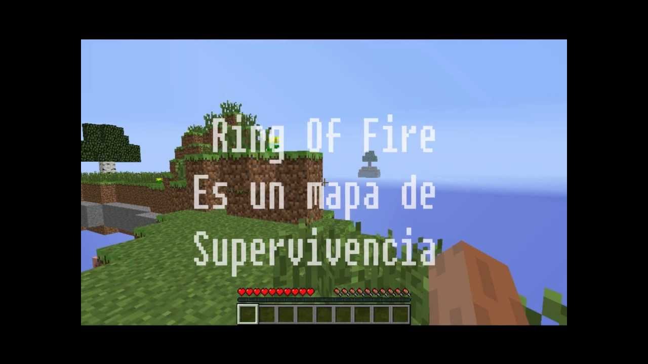 Minecraft Ring of Fire - YouTube