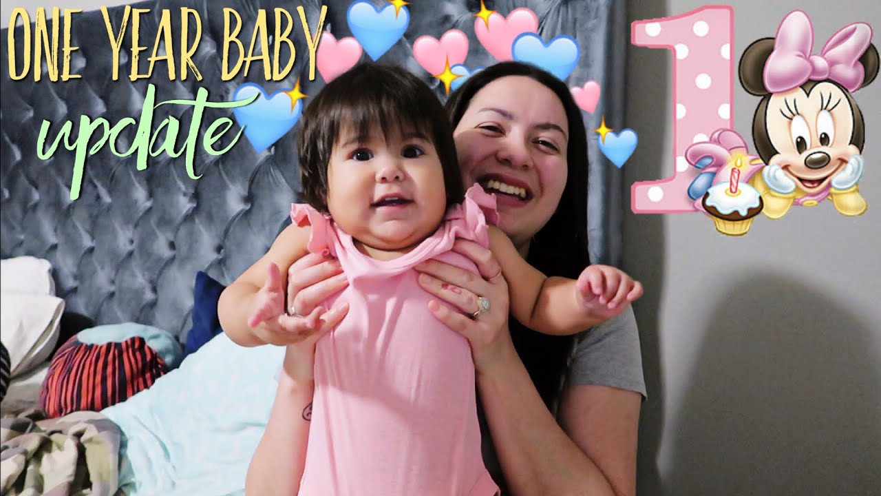 ONE YEAR OLD BABY UPDATE! 🤱🏻 - YouTube