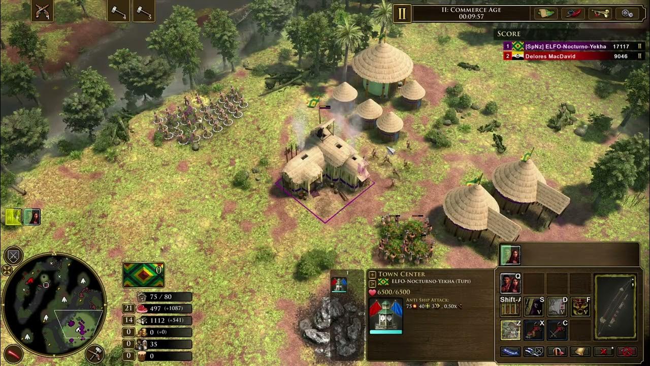 Tupi Imperial Age And Crazy Economy Age Of Empires 3 Age Of The