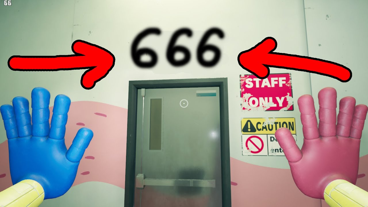 I Found The Terrible 666 Room in the Poppy Playtime [Huggy Wuggy] - YouTube
