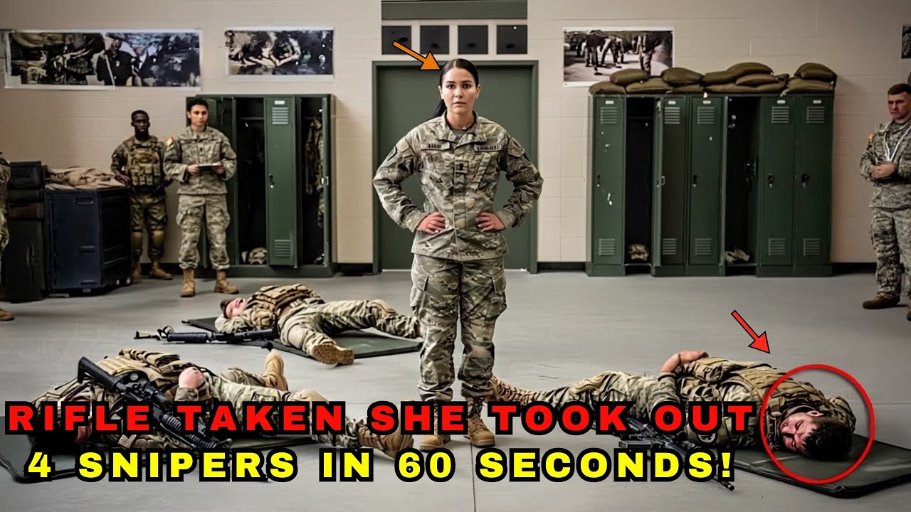 They Took Away Her Rifle — Then She Cleared Four Snipers in 60 Seconds ...