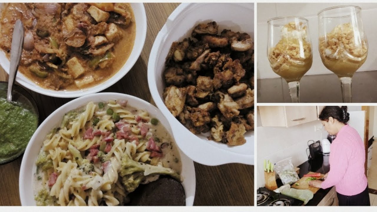 Indian Weekend Special Dinner Routine|| Easy Veg, Non Veg & Dessert ...